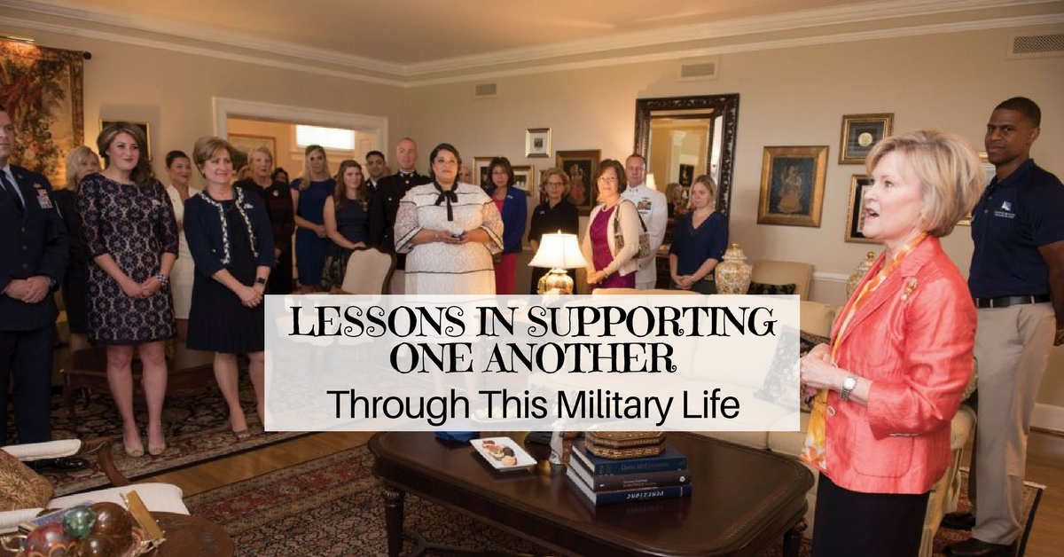 Lessons in Supporting One Another Through This Military Life | Military ...
